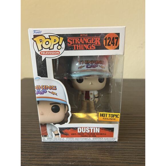 Funko | Toys | Exclusive Dustin Stranger Things Funko Pop 247 Thinking ...